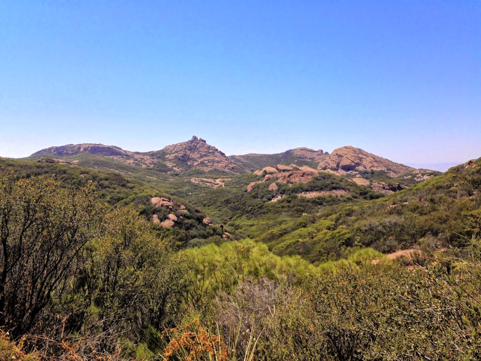 Brian and Ashley's Hiking Blog!: Hike Sandstone Peak (Santa Monica ...