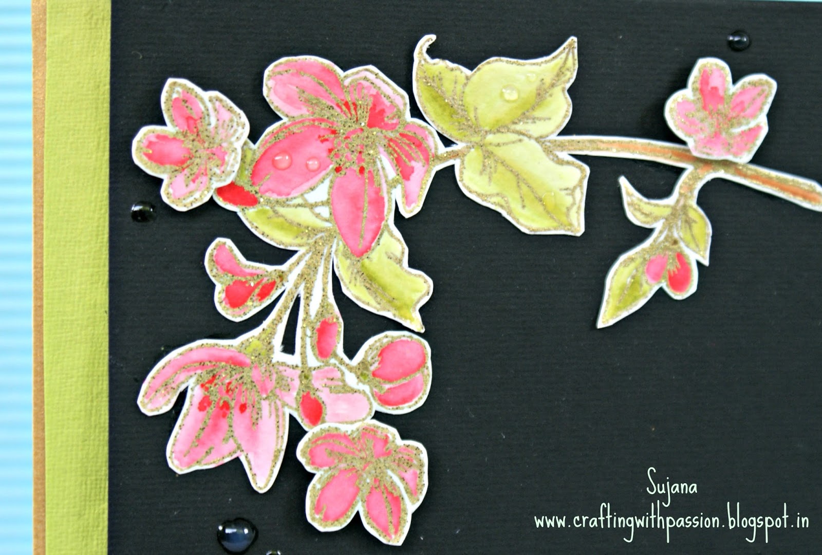 Crafting With Passion: My First Water colouring