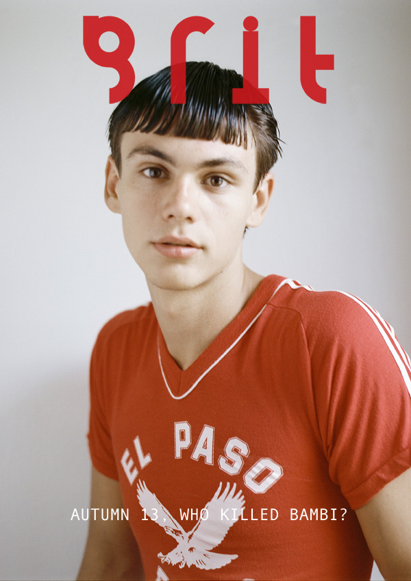 Matthew Logos en portada de Grit Magazine Fall/Winter Issue 2013