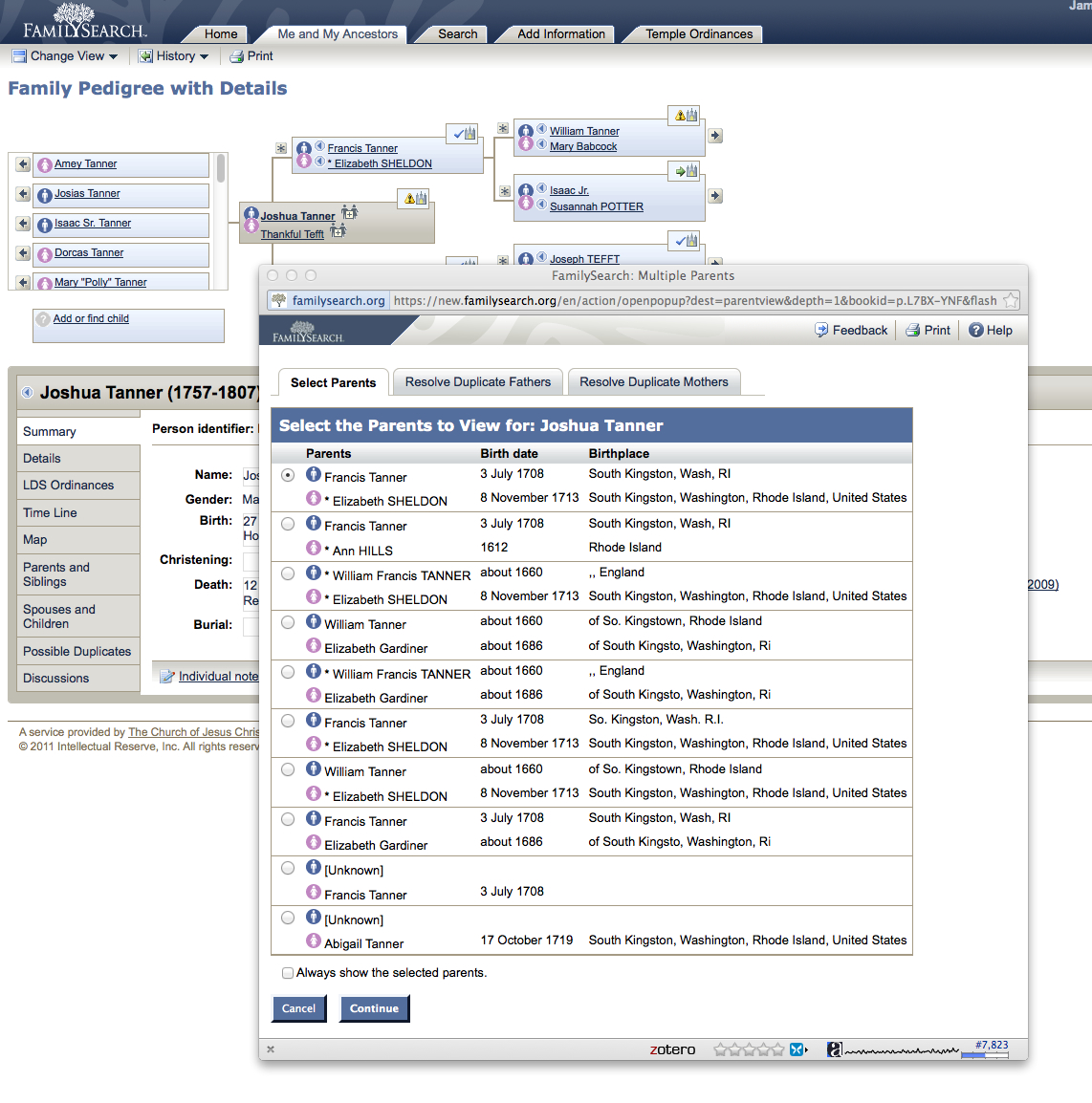 Genealogy's Star: Asterisks and New FamilySearch