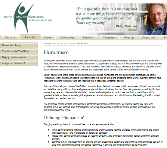 Humanists4Science: BHA definition of Humanism now includes 'scientific ...