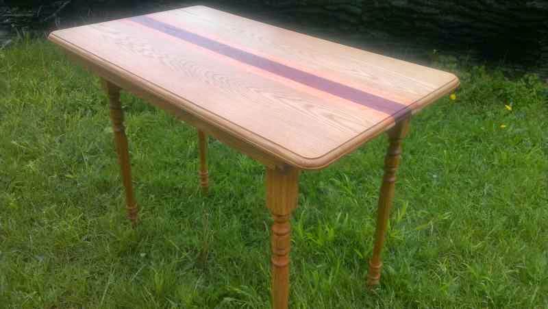 Pragmatic Woodworker: Civil War Folding Table: Finished Is Finished