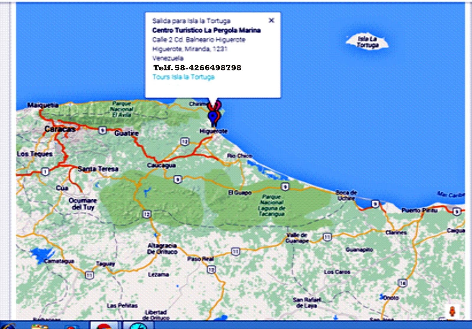 Alfa Turismo: Paquete a Isla La Tortuga desde Valencia Venezuela