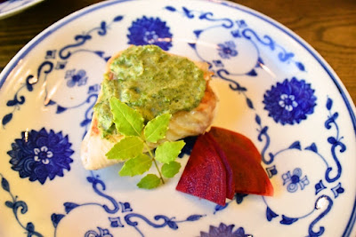 Petoraaru karei no kinome-miso-yaki / grilled petrale sole with kinome ...