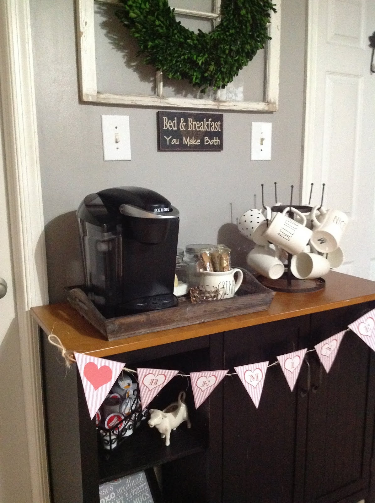 The Secret to Having it All......: {updated coffee center}