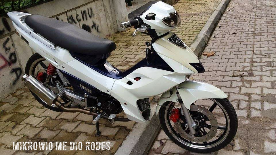 Mikrowio me dio rodes: Daytona Sprinter 55mm Aasa