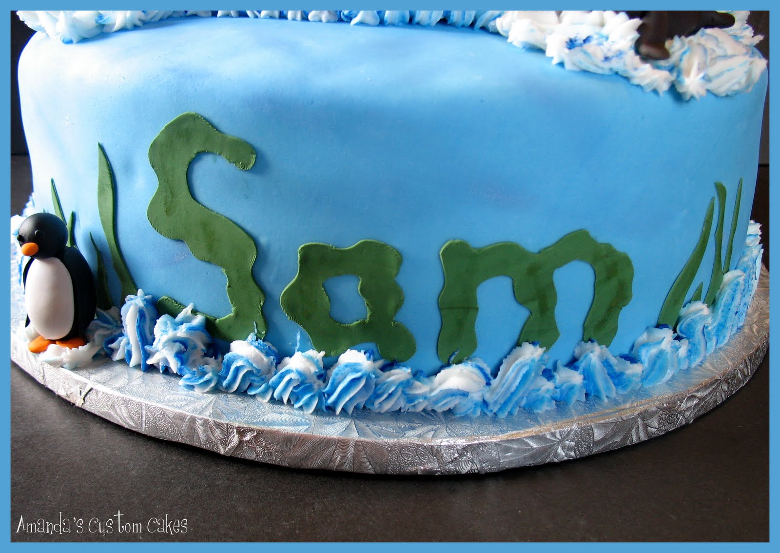 Amanda's Custom Cakes: Sea World themed cake