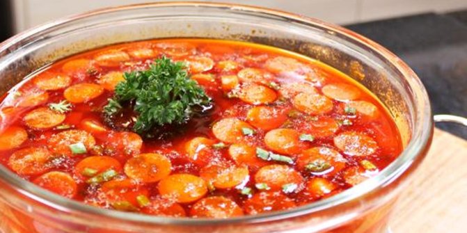 Resep Sup Merah Istimewa Dengan Cakue Udang Khas Surabaya