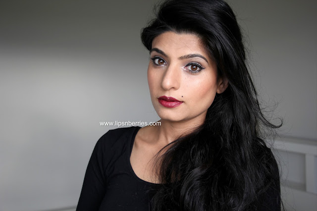 MAC Lipstick in Dark Side- Quick Review + tons of photos! | LIPS n BERRIES