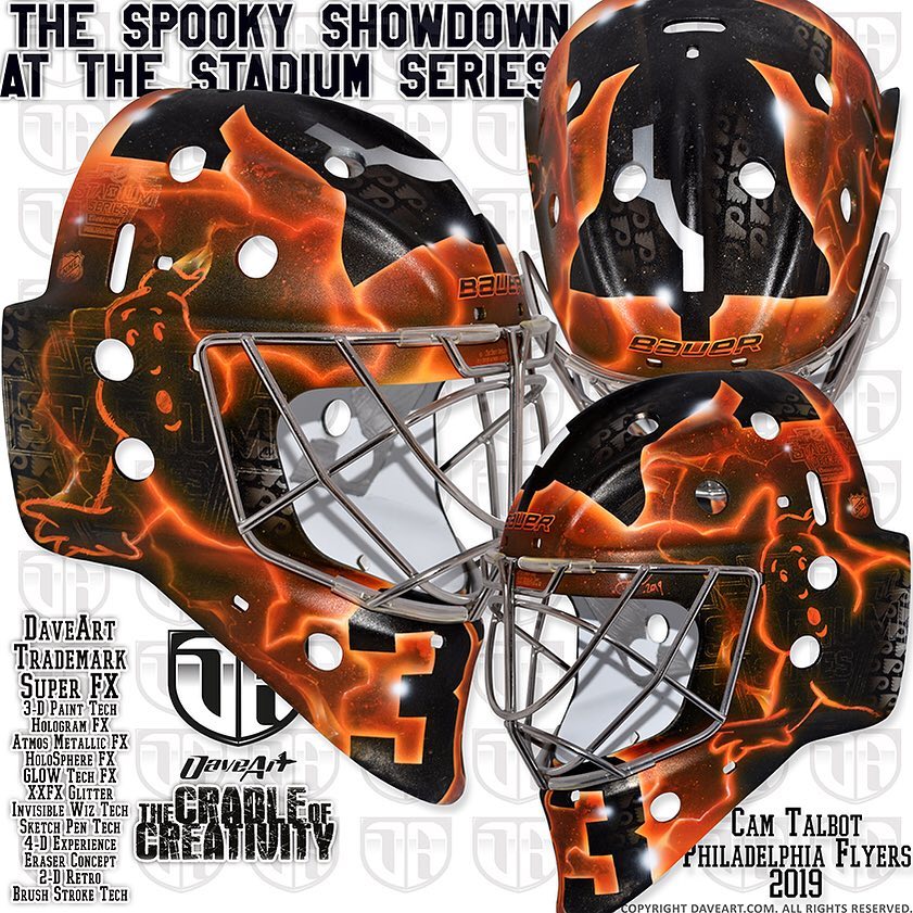 I Love Goalies!: Cam Talbot 2018-19 Mask