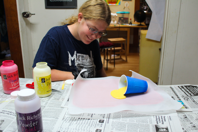 Craft Knife: Homeschool Art: The Fake Slime Spill