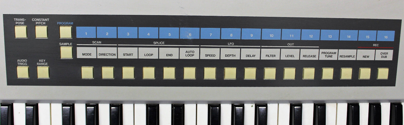 MATRIXSYNTH: VINTAGE AKAI X7000 12-BIT SAMPLING KEYBOARD & SYNTHESIZER