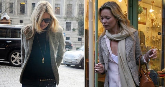 Reloaded: Kate Moss usa blazer de lana / Cultura del Vestir