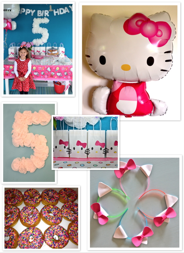 Girl With A Surfboard: Hello Kitty Birthday Party