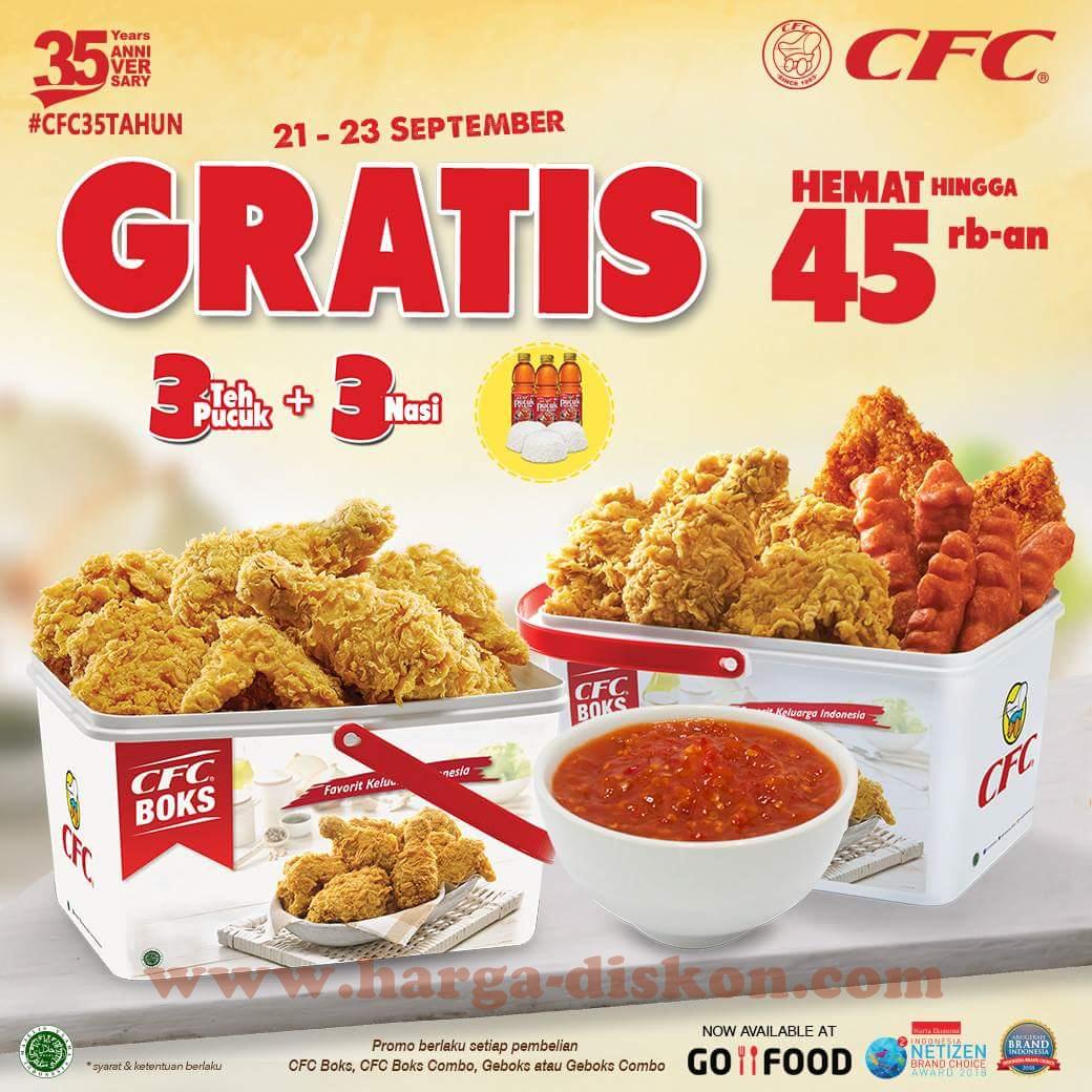 Promo CFC Fried Chicken Terbaru