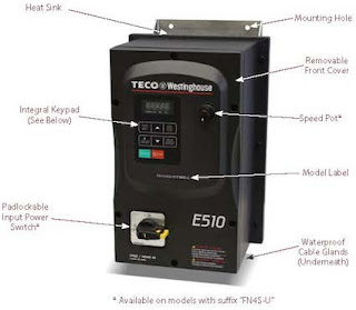 Industrial Electric Switches: TECO E510 Medium Duty Variable Frequency ...