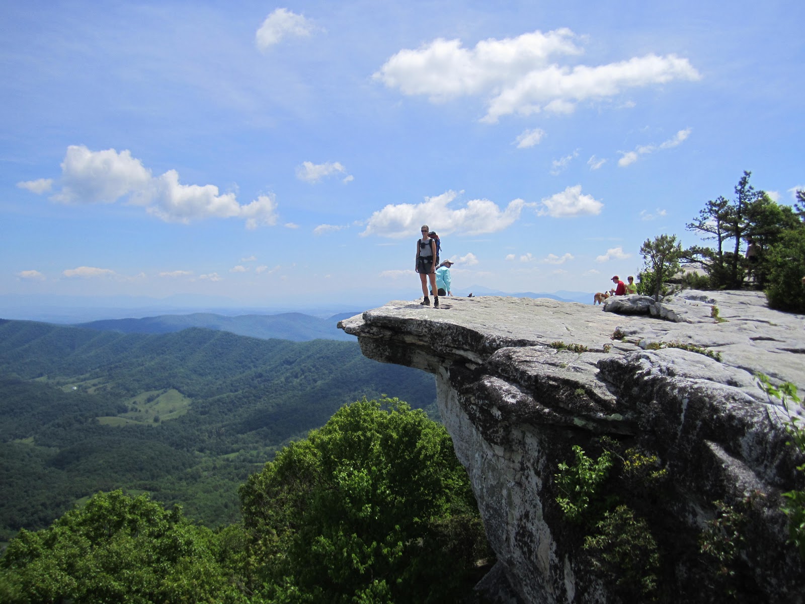 B & M's Appalachian Adventure: McAffee Knob and Tinker Cliffs - May 21