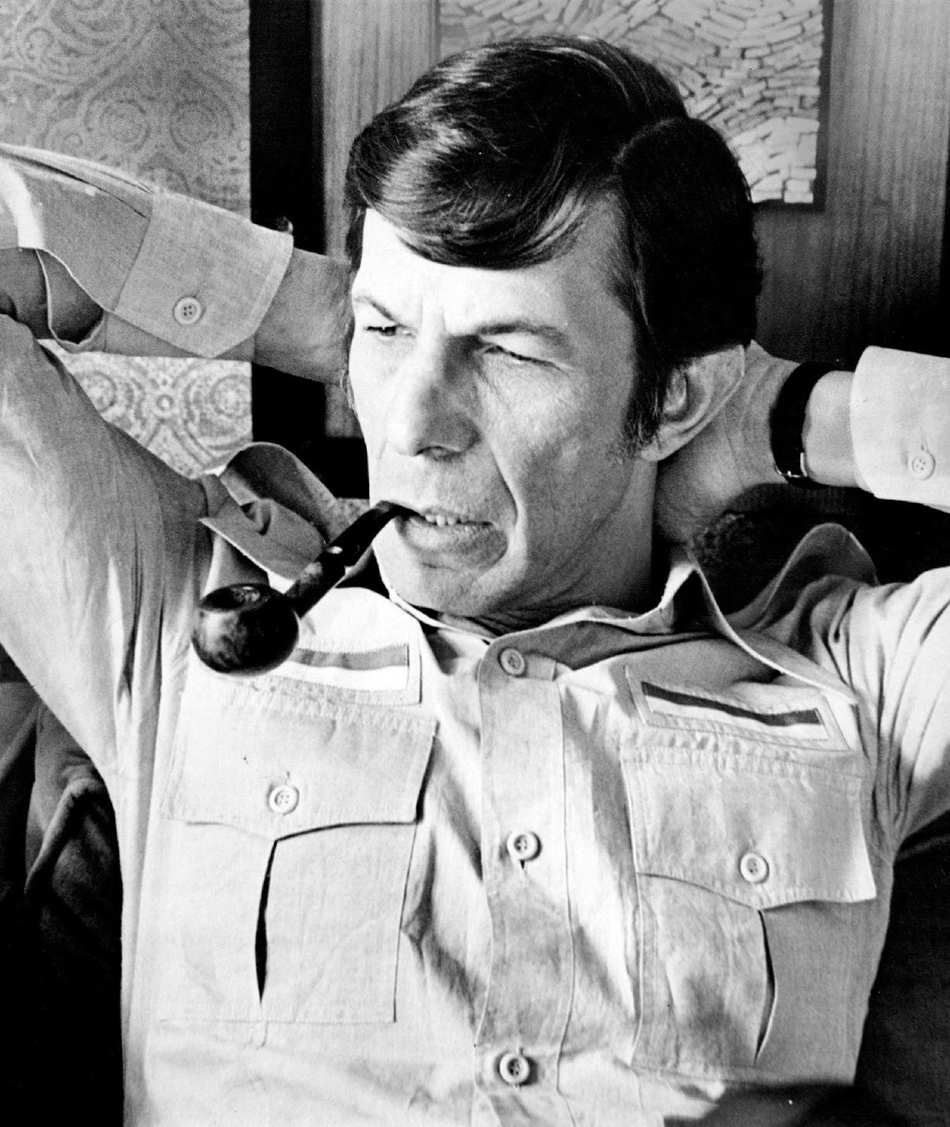 Spock Smoking
