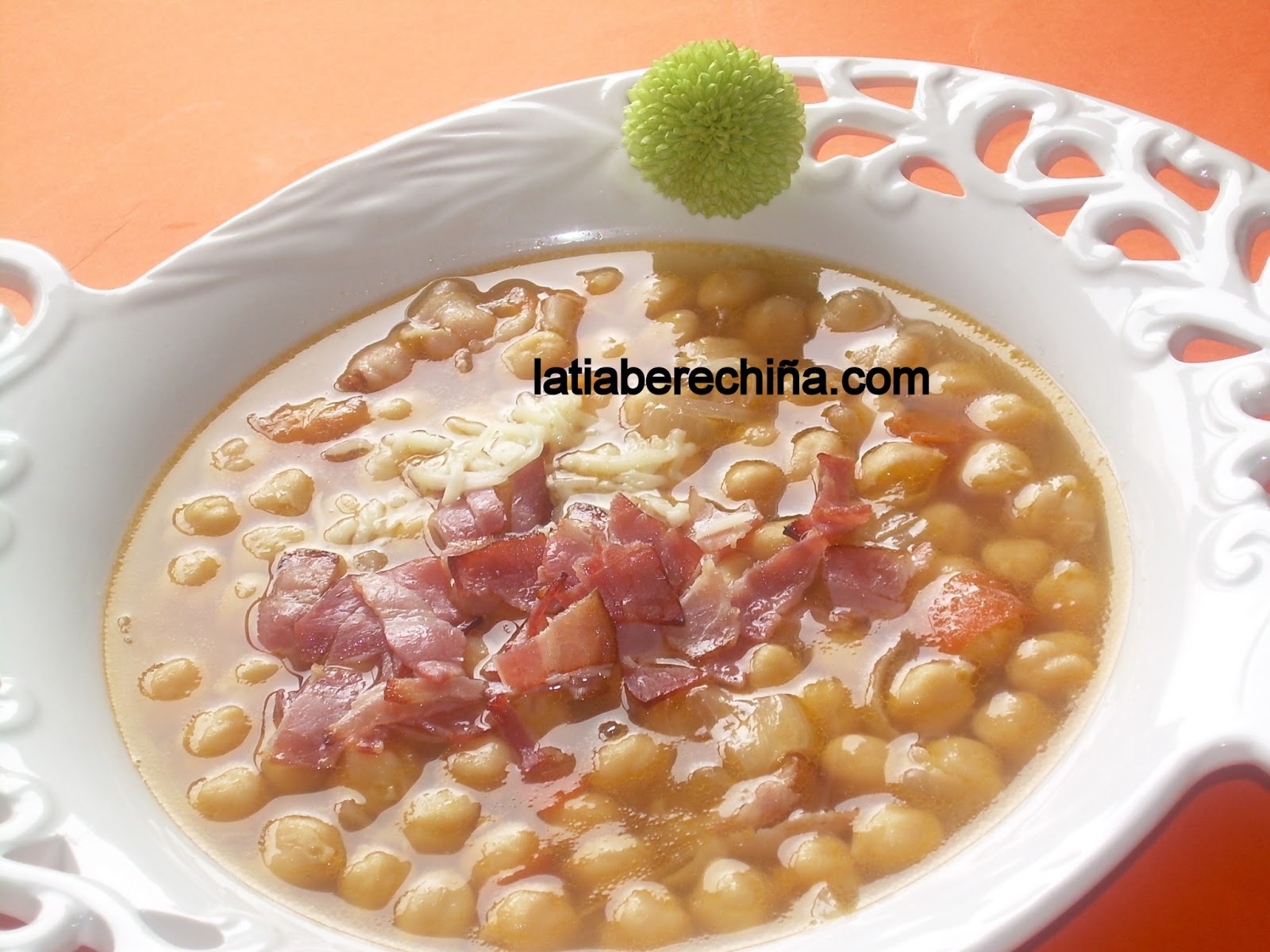 El blog de la tia Berechiña: Sopa de garbanzos.