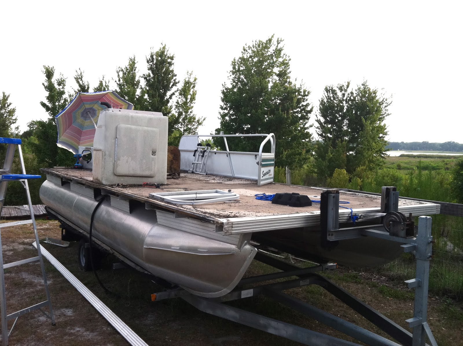 The Pontoon Adventure: My Pontoon Restoration Adventure
