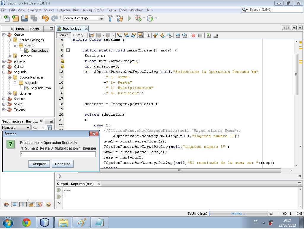Virus Beningno II: Programas Java V2