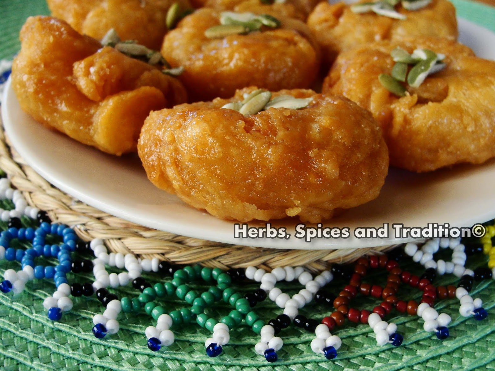 Herbs, Spices and Tradition: Baloo Shahi (Indian styled doughnut)