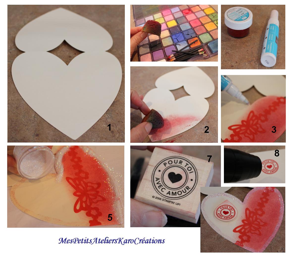 Mes Petits Ateliers KaroCreations: Joyeuse St Valentin a tous