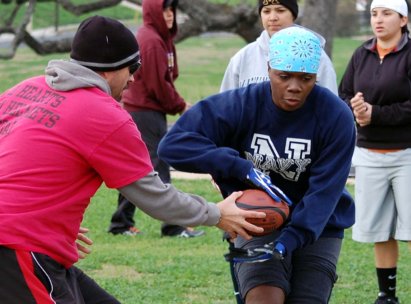 Women Who Play Football: Handing Off