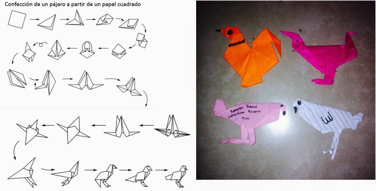 Daniel Labastida T111: Como hacer un pájaro con papel (origami)