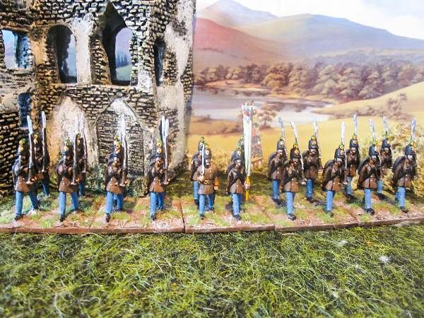 .: Austrian Grenz Regt. Szluiner.