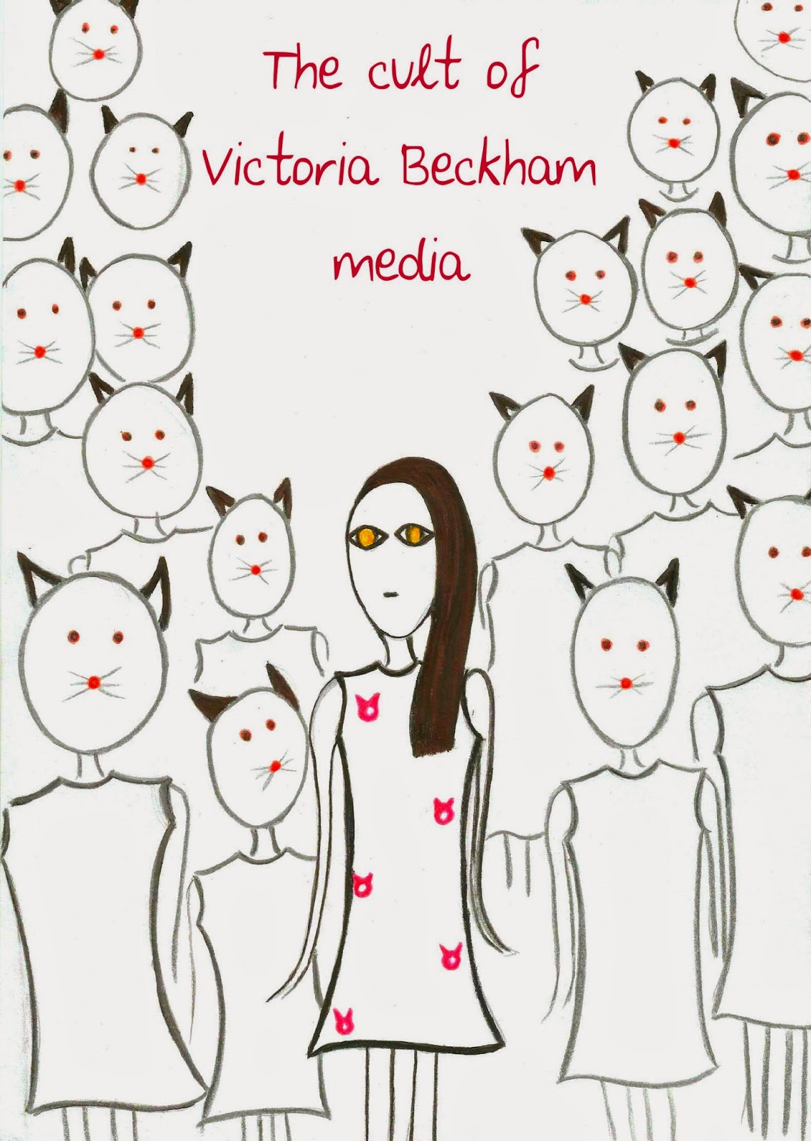 Victoria Beckham inspired cartoon series - Jane Air blogs: 2014