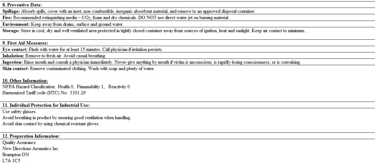 MSDS MINYAK DAUN CENGKEH | GENERAL SUPPLIER Chemicals Laboratory ...
