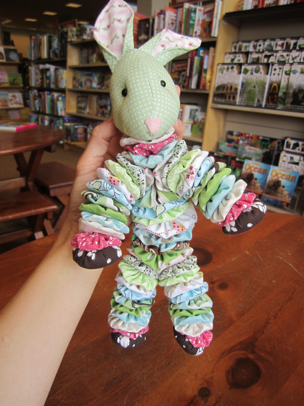 Melissa's Sewing Room: Yo-Yo Bunny