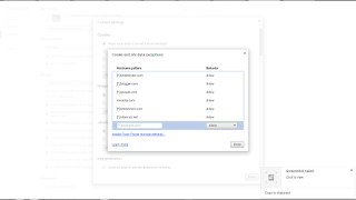 Blogger Magic - Enabling Exceptions, In Chrome