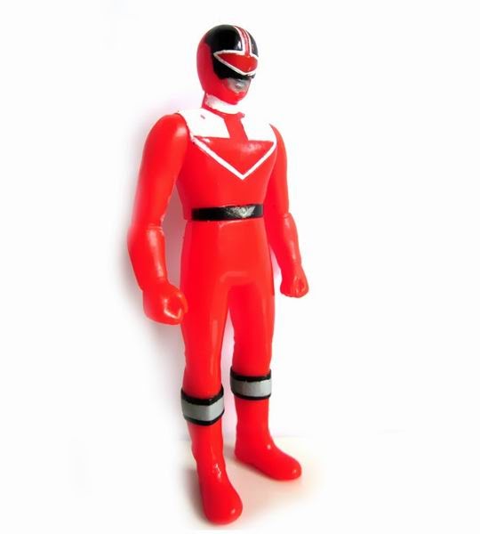 Lagoric Museum: Super Sentai 3inch Vinyl Time Ranger Red