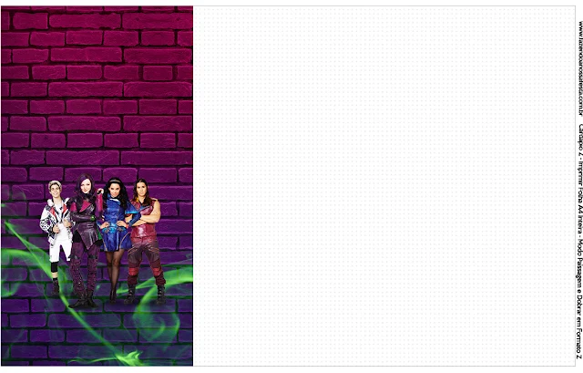 Descendants Party: Free Party Printables. - Oh My Fiesta! in english