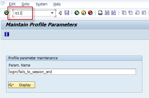 SAP Basis For Beginner: Administration: Code to enable the edit option ...