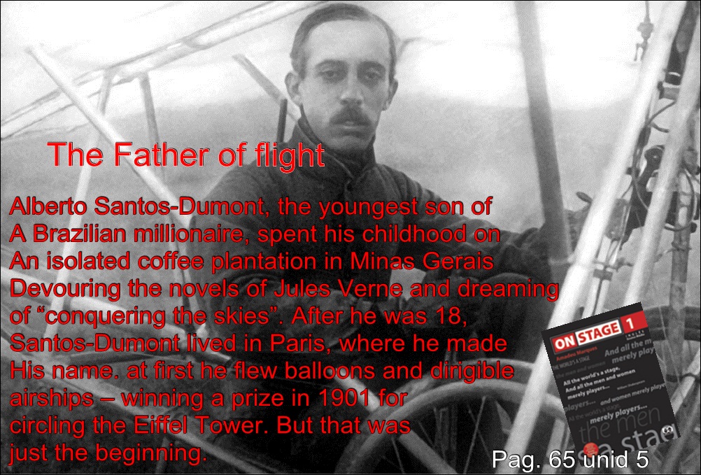 Nada melhor do que um dia apos o outro.: The Father of flight