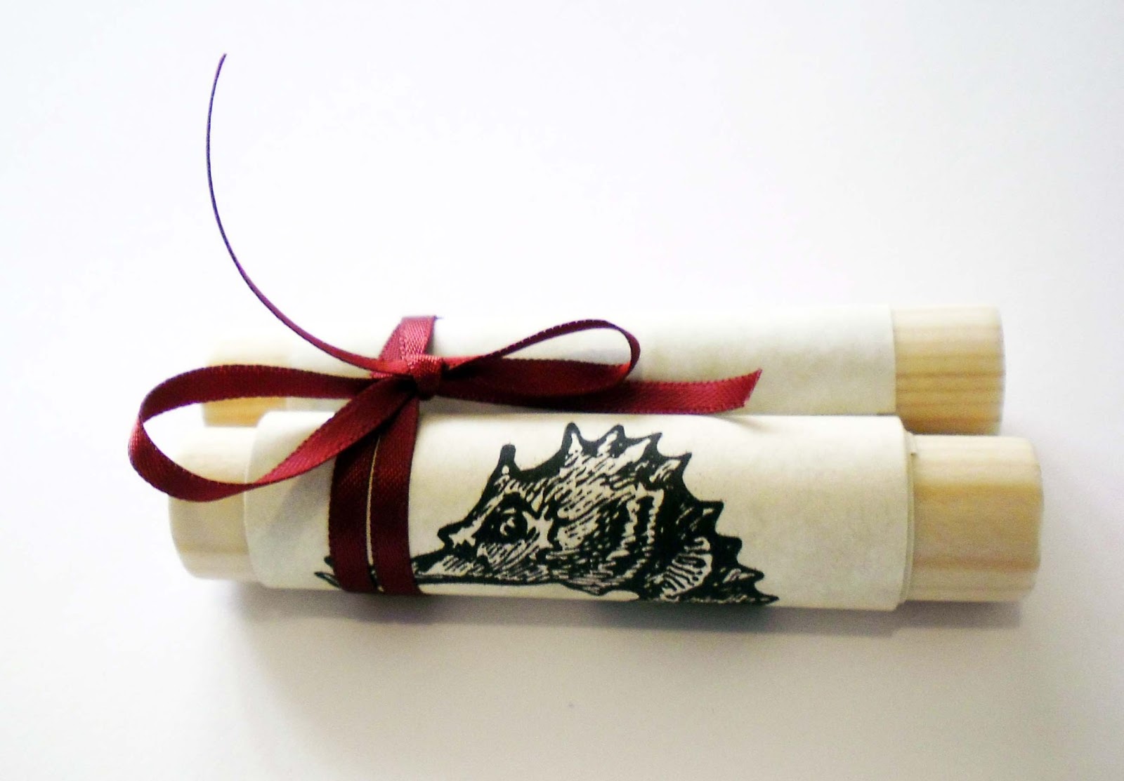 Land of Scrolls: Seahorse Handmade Scroll