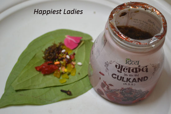 Homemade Sweet Paan/Sweet Betel Leaf - Happiest Ladies