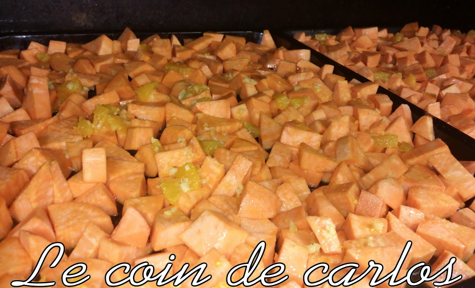 Le coin de Carlos: Patate douce à l’orange