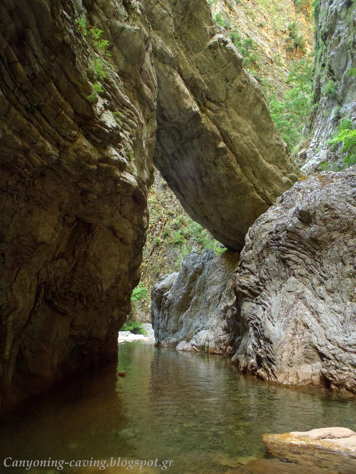 Canyoning - Caving: Ρέμα Πλατανάκι, Ευρυτανία