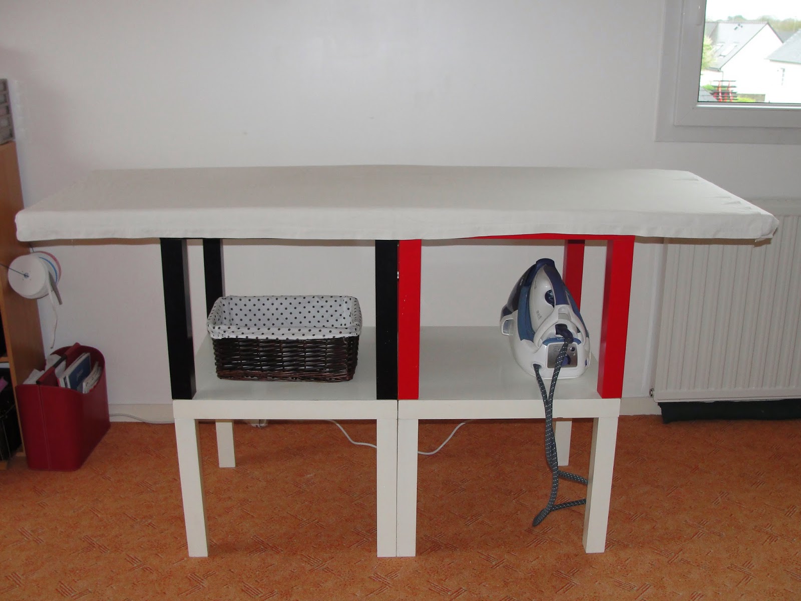 Tuto d'une table pour mon atelier couture