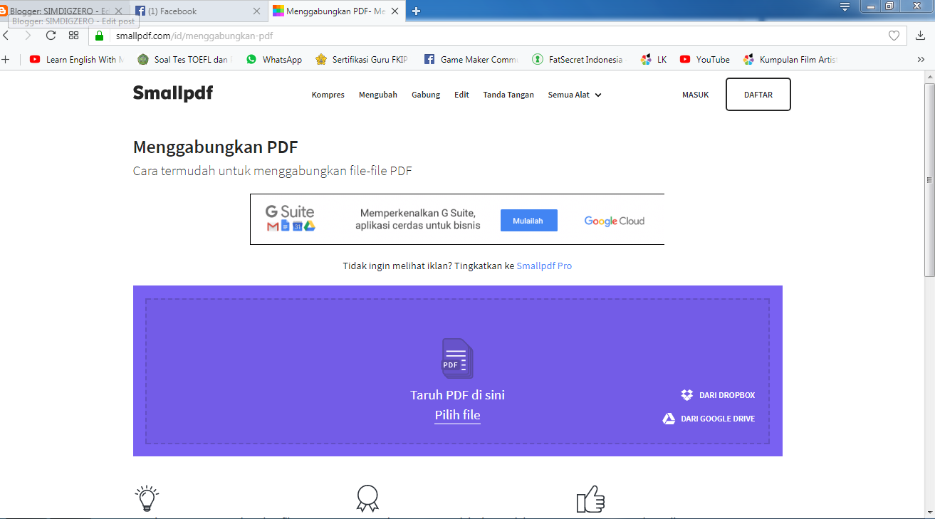SIMDIGZERO: Cara mengabungkan banyak file pdf ke dalam satu file