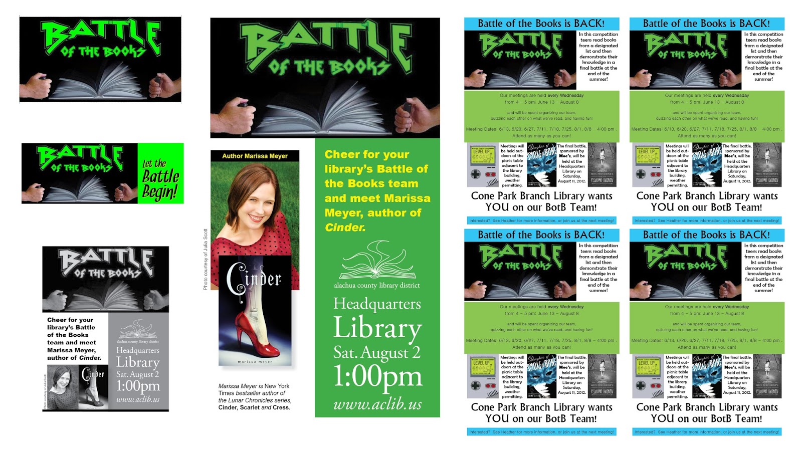 Library Marketing Design