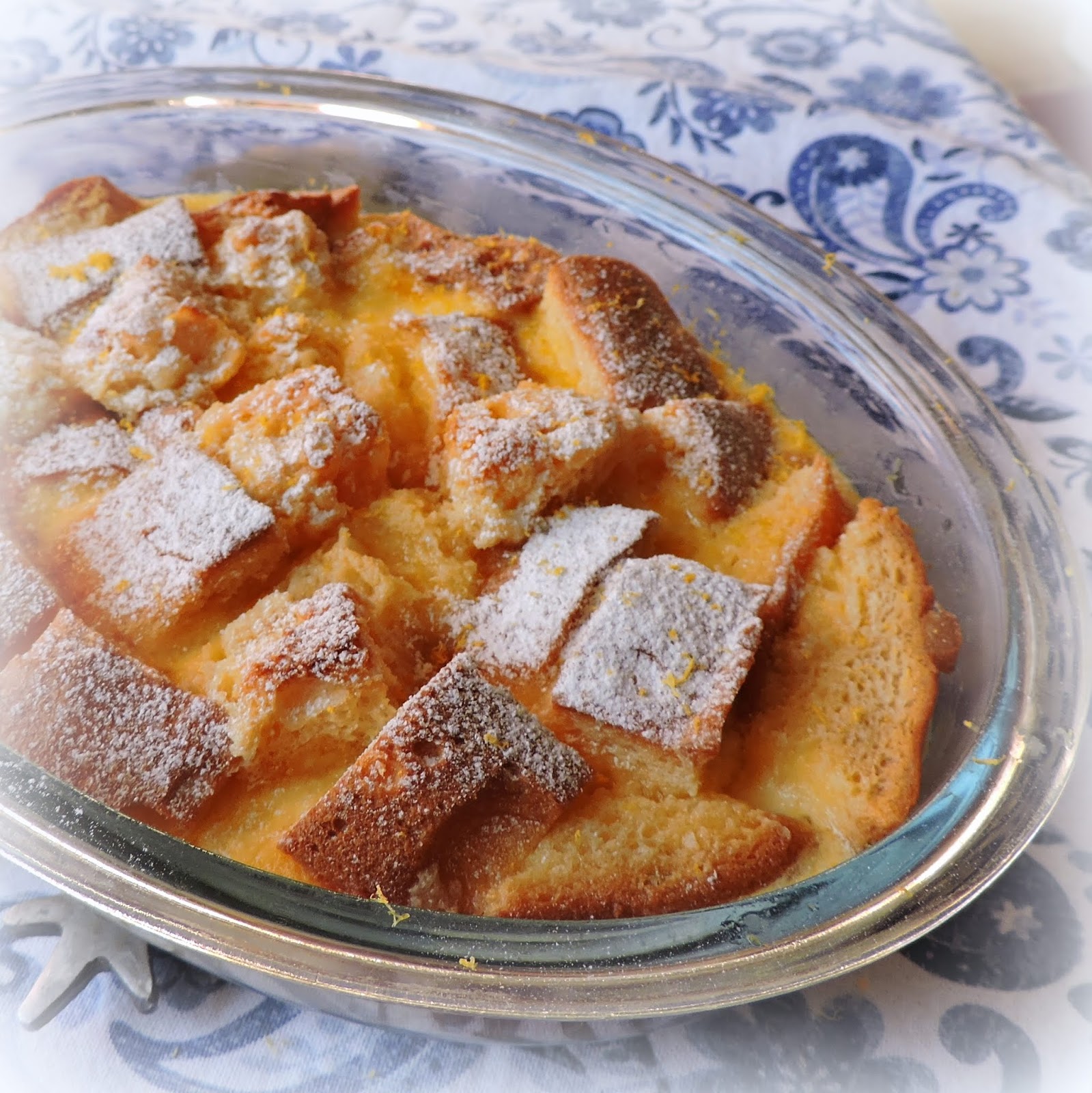 Lemon Panettone Pudding | The English Kitchen
