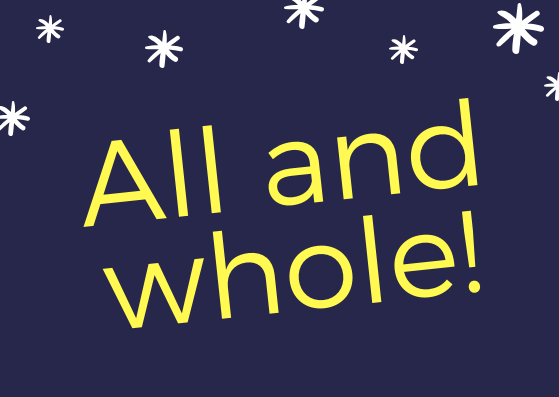 MylangBlog2016: All and whole