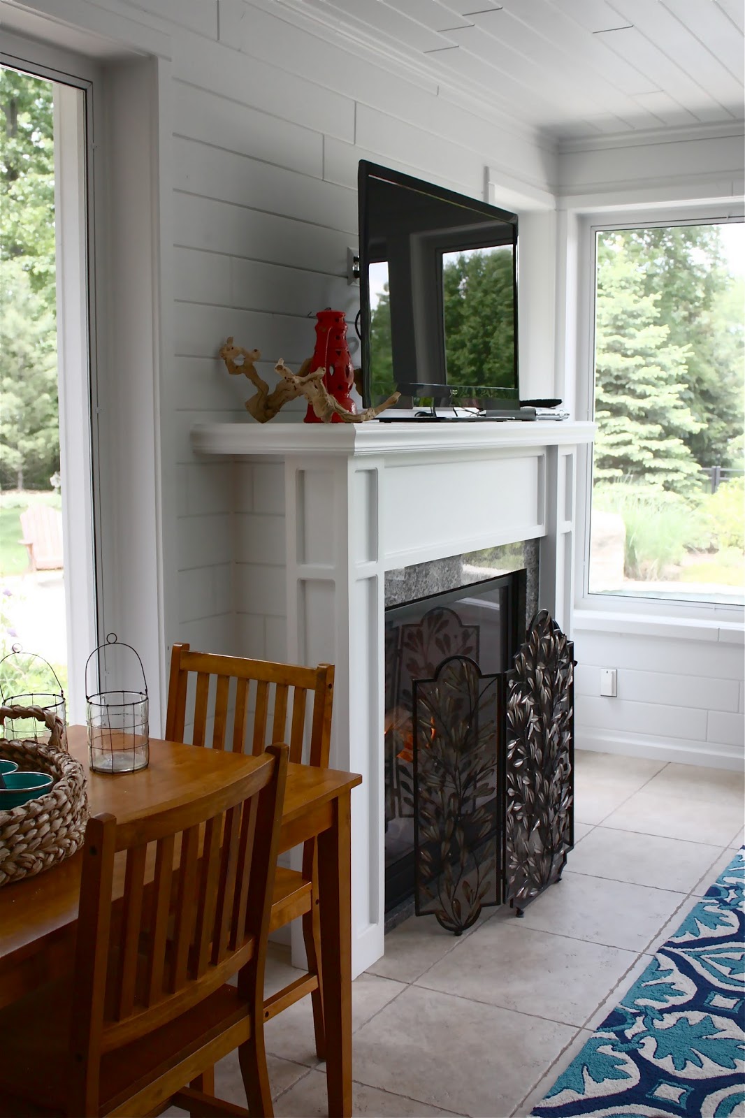 The Yellow Cape Cod: Pool House Styling Project