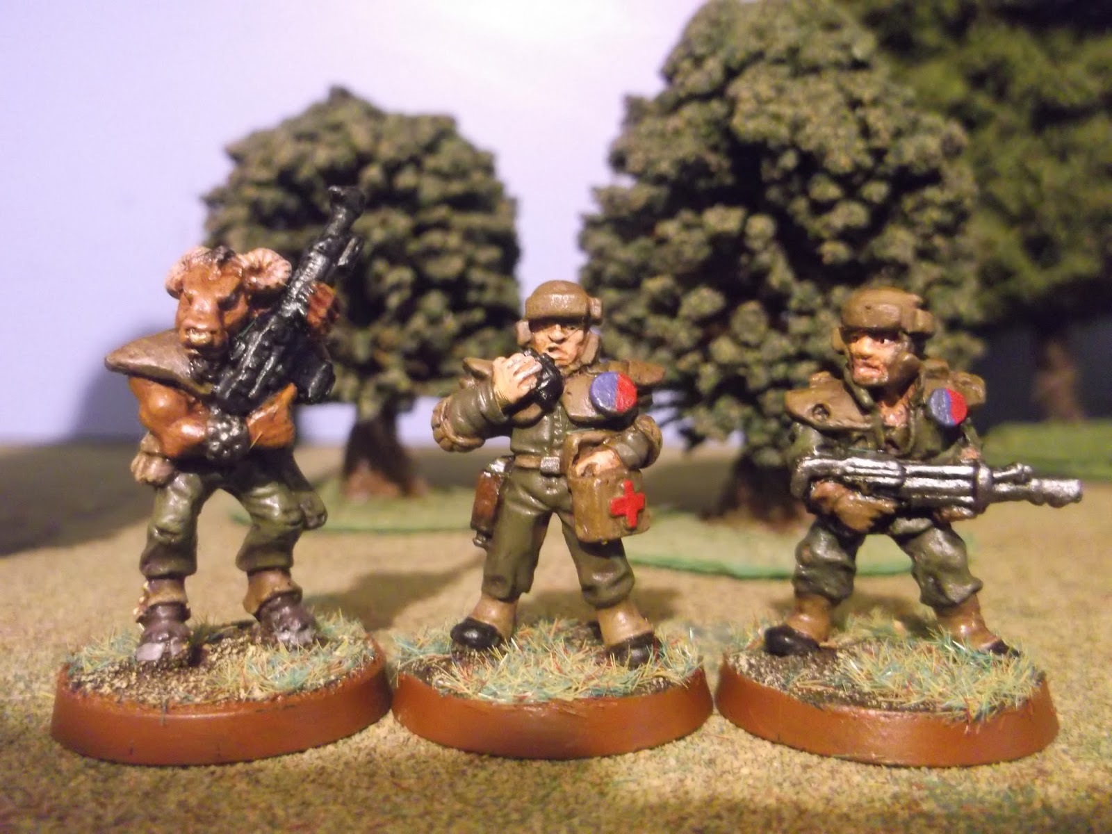 Goblin Lee's Miniatures Blog. : Rogue Trader Imperial Army.