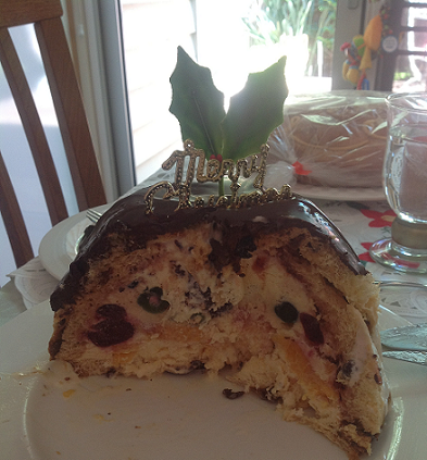 Sia's Cooking Blog: Christmas Pudding Bombe